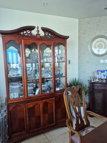 Classifieds: Large Wooden China Cabinet / Display Hutch in Good ...