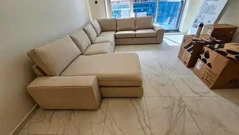 Classifieds: Ikea kivik U Shape Sofa Beige Excellent Condition like new ...