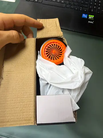 Classifieds: Compact USB Portable Desk Fan (Orange) - New in Box ...