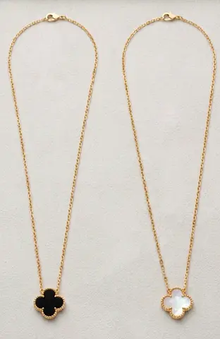 Classifieds: Stainless steel Van cleef design 2 necklace bundle ...