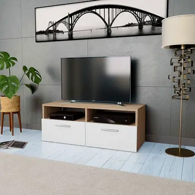 Classifieds: Low TV Unit with Storage Drawers - Modern Two-Tone ...