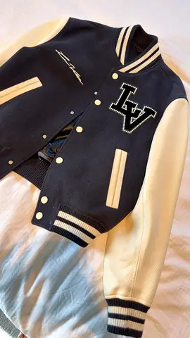 Classifieds: Black and White Varsity Baseball Jacket - Size Unknown ...