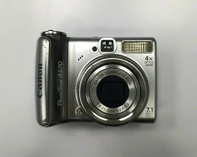 Classifieds: Canon PowerShot compact digital camera (back view) - used ...