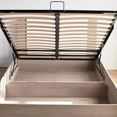 إعلانات مبوبة: 120x200 Twin Storage Bed (Hydraulic Lift, Frame Only ...