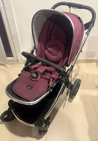 Classifieds: Mamas Papas Pram Pushchair Baby Buggy Purple with Carrycot ...