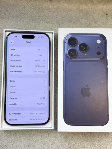 Classifieds: 17 Pro 512GB (Blue) TDRA | dubizzle Sharjah