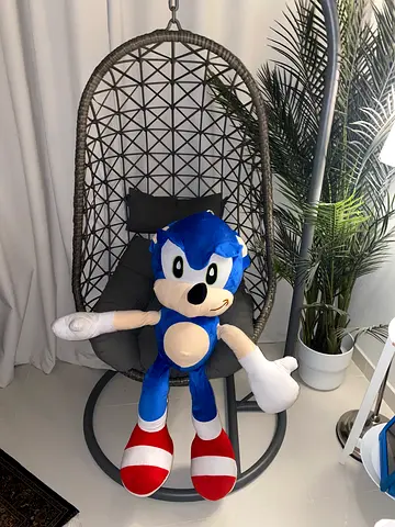 Classifieds: Large Sonic the Hedgehog Plush Toy - Good Condition ...