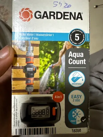 Classifieds: Gardena AquaCount 4-in-1 Electronic Water Timer (new ...
