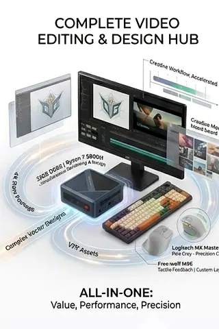 Classifieds: 🖥️ Complete Video Editing Design PC Setup | 32GB RAM Mini ...