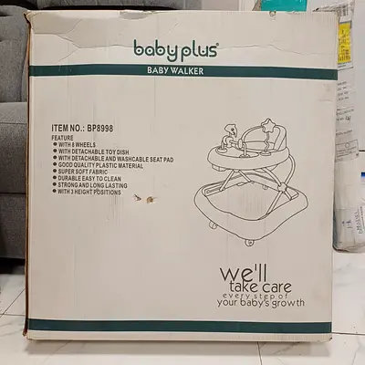 Classifieds: BABY PLUS Foldable Baby Walker With Comfortable Soft ...