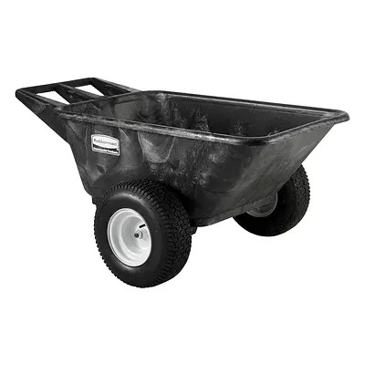 Classifieds: Heavy Duty Big Wheel Cart, 8.75 Cubic Foot, Assembled ...