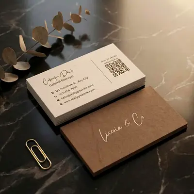 Classifieds: Set of Professional Double-Sided Business Cards (Approx ...