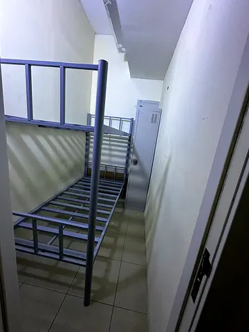 Apartment: Partition with bunker bed available for 2 | dubizzle Dubai