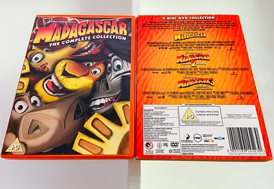 Classifieds: Madagascar - The Complete Collection (3 Disc DVD Boxset ...