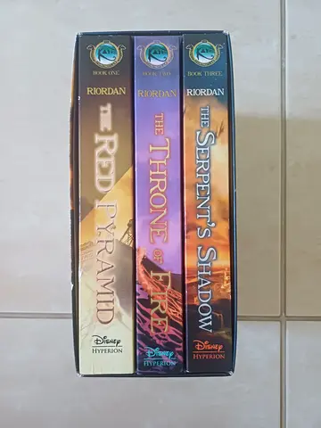 Classifieds: Percy Jackson / Kane Chronicles box set (The Red Pyramid ...