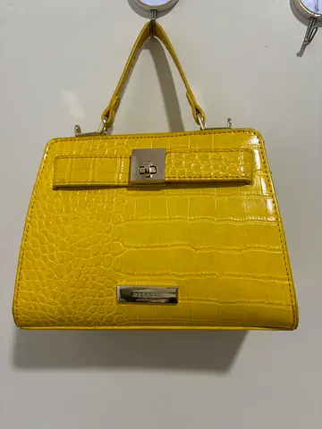 Classifieds: Yellow Croc Effect Top Handle Handbag-Bessie | dubizzle ...