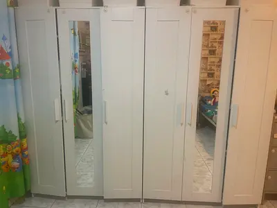 Classifieds: 2sets of White 3-Door Wardrobe with Mirrors - Good ...