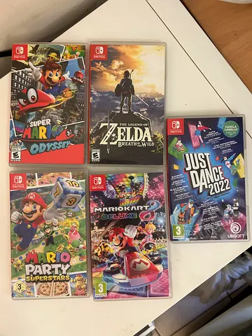 Classifieds: 5 Switch Games — Zelda BOTW, Mario Kart 8 Deluxe, Super ...