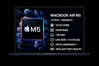 Classifieds: MacBook Air M5 15” Midnight 24GB RAM 1TB SSD | dubizzle Dubai