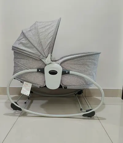Classifieds: Grey Baby Rocker Bassinet / Portable Cradle in Very Good ...