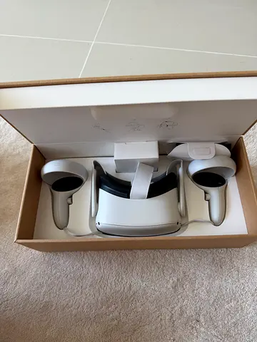 Classifieds: Meta/Oculus Quest 2 style VR headset with two controllers ...