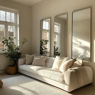 Classifieds: Modern Minimalist Three Seater Fabric Sofa | dubizzle Sharjah