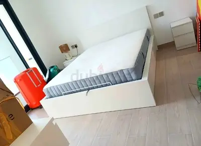 Classifieds: Ikea king size hydraulic bed with mattress available in ...