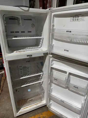 Classifieds: White double-door refrigerator, used, working good ...