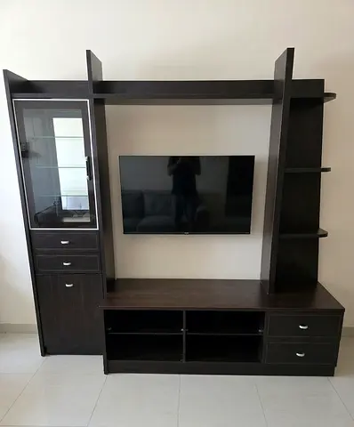 Classifieds: Large Entertainment TV Unit – Shelves Cabinet Elegant ...
