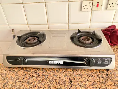 Classifieds: Geepas 2-Burner Gas Stove - Portable Stainless Top ...