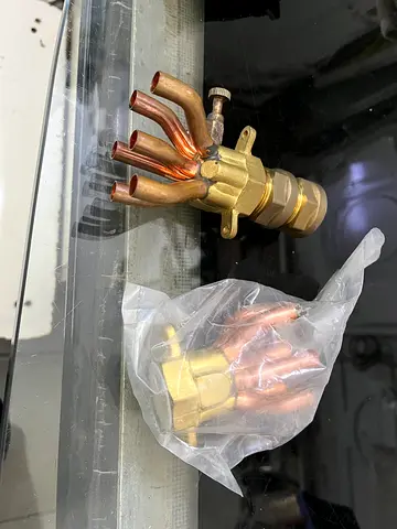 Classifieds: Water pipe brass 6 holes copper stream distributor header ...