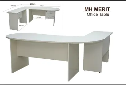 Classifieds: MH Merit L-Shaped Office Desk | dubizzle Dubai