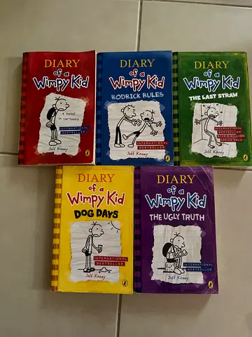 Classifieds: Diary of a wimpy kid book collection | dubizzle Dubai