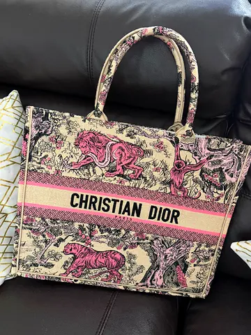 Classifieds: Brand new Christian Dior floral canvas tote bag with ...
