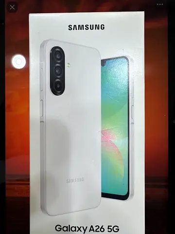 Classifieds: Samsung Galaxy A26 5G - Unopened Box (White) | dubizzle Ajman