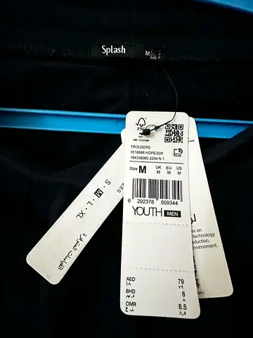 Classifieds: Mens Navy Dress Trousers (Size M) with Tags - Splash ...