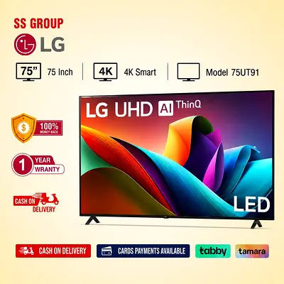 Classifieds: LG 75 4K Smart LED TV (Model 75UT91) - Good Working ...