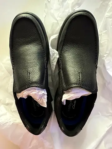 Classifieds: Clarks Genuine Leather Slip-On Shoes – Excellent Condition ...