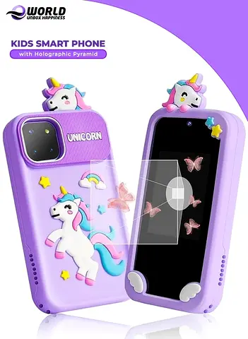 Classifieds: Kids Smart Phone with 3D Holographic Pyramid, 2.8inch ...