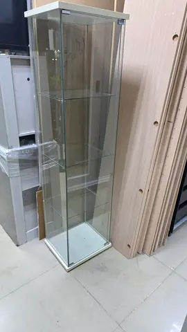 Classifieds: Modern Glass Display Cabinet with Shelves | dubizzle Abu Dhabi