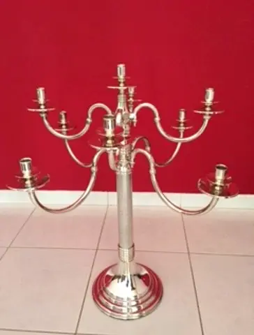 Classifieds: Premium Silver-plated floor 9-Arm Candelabra | dubizzle Dubai