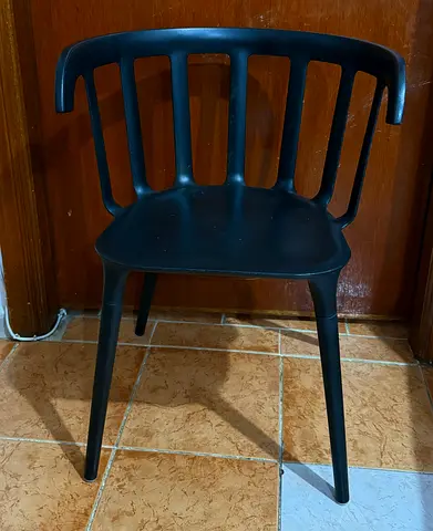 Classifieds: 3 black fibre ikea chair… good quality | dubizzle Abu Dhabi