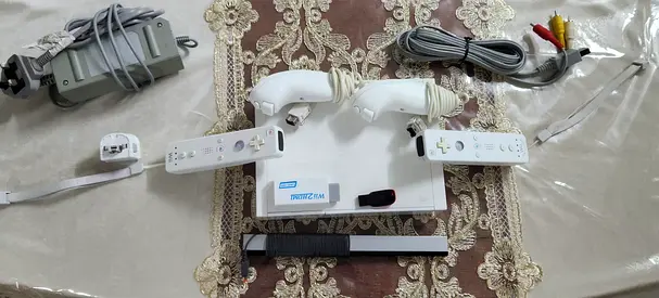 Classifieds: moded wii 2 motion+ controller 2 joy sticks and 30 games ...