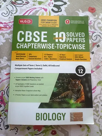 Classifieds: MTG CBSE Class 12 PYQs BIOLOGY | dubizzle Dubai