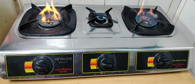 Classifieds: Hitachi 3 Burner Gas Stove and table for throw away price ...