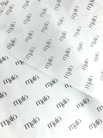 Classifieds: Pack of Branded Tissue / Wrapping Paper Sheets - Unused ...
