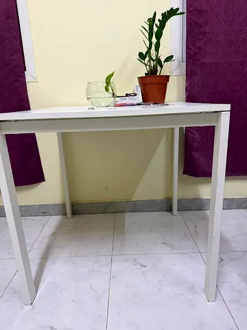 Classifieds: IKEA Style White Metal Work/Study Table – Strong ...