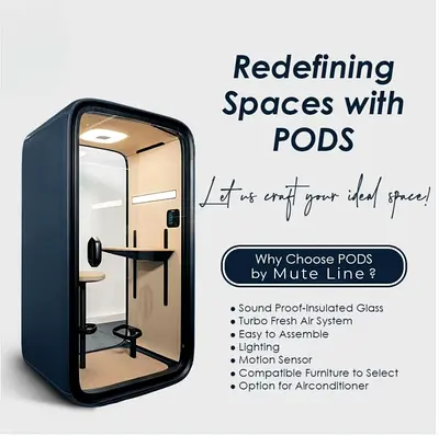 Classifieds: Soundproof Office Pod / Meeting Booth by Mute Line ...