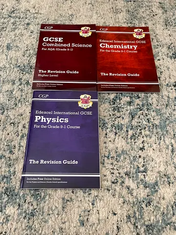 Classifieds: Set of Edexcel IGCSE Chemistry, Physics and Combined ...