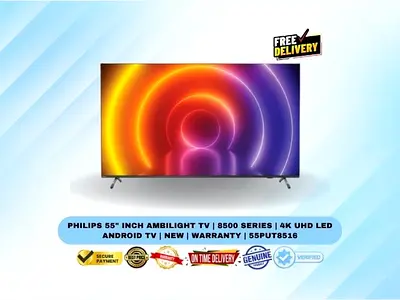 Classifieds: Philips 55 Inch Ambilight TV | 8500 Series | 4K UHD LED ...